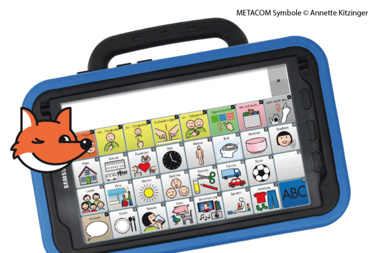 Wortschatz-App MetaTalk für Via - Prentke Romich Deutschland